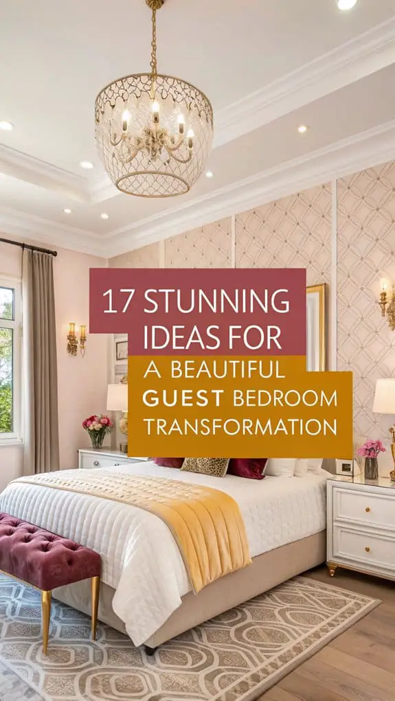 17 Stunning Ideas for a Beautiful Guest Bedroom Transformation ...
