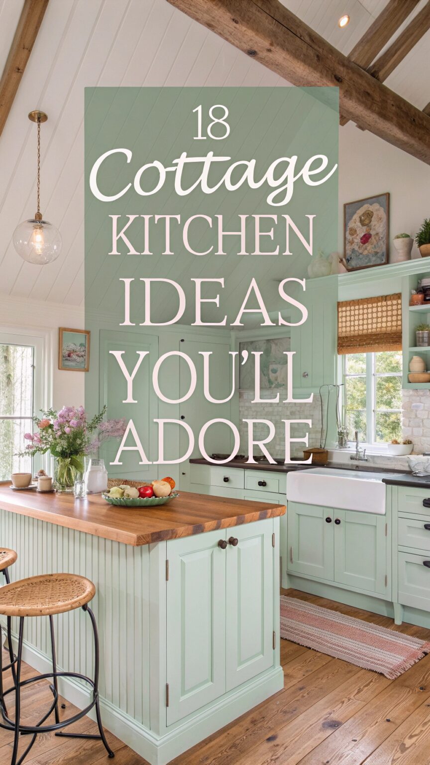 18 Cottage Kitchen Ideas You’ll Adore - modernvibehome.com