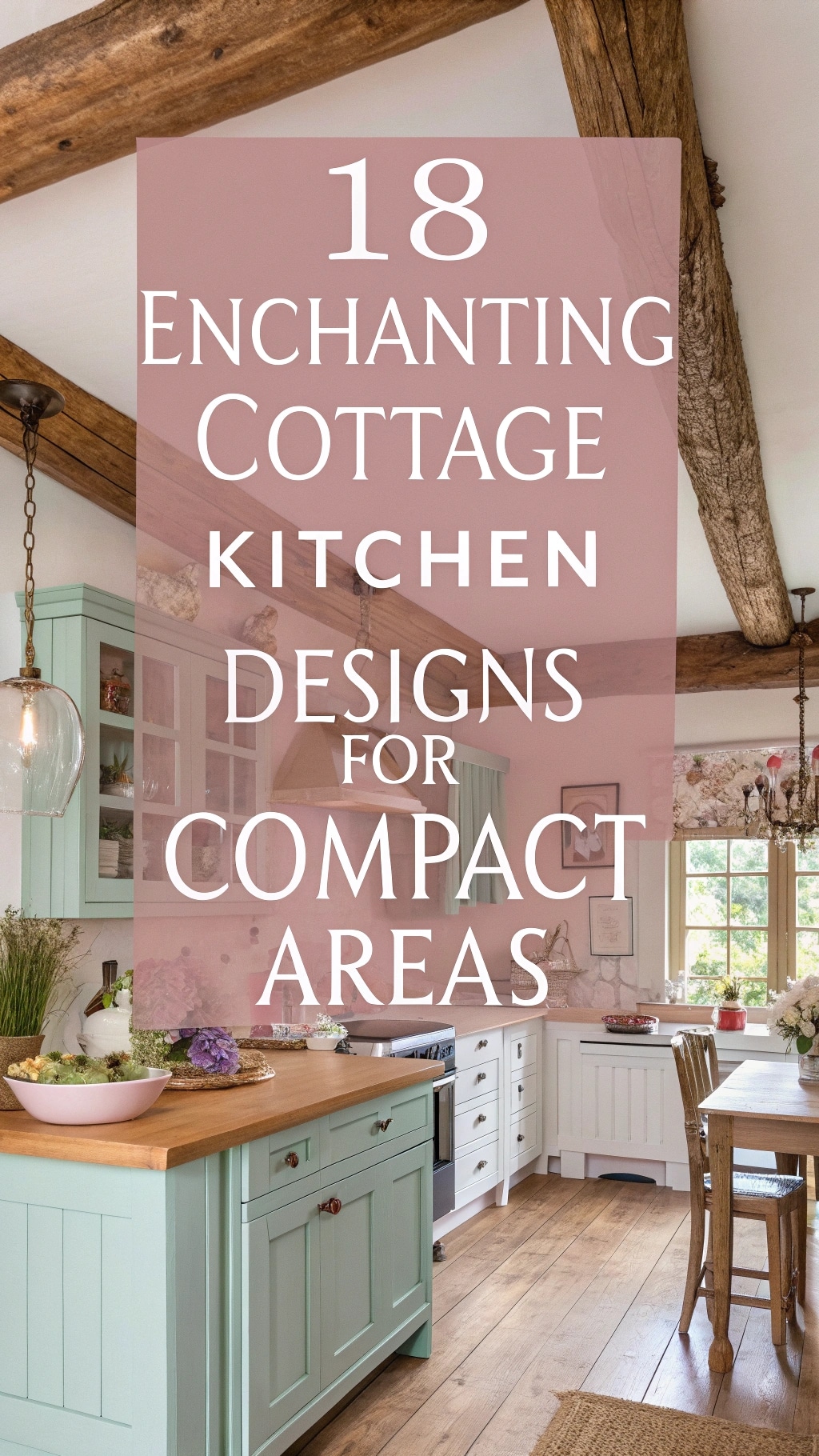 18 Enchanting Cottage Kitchen Designs for Compact Areas ...