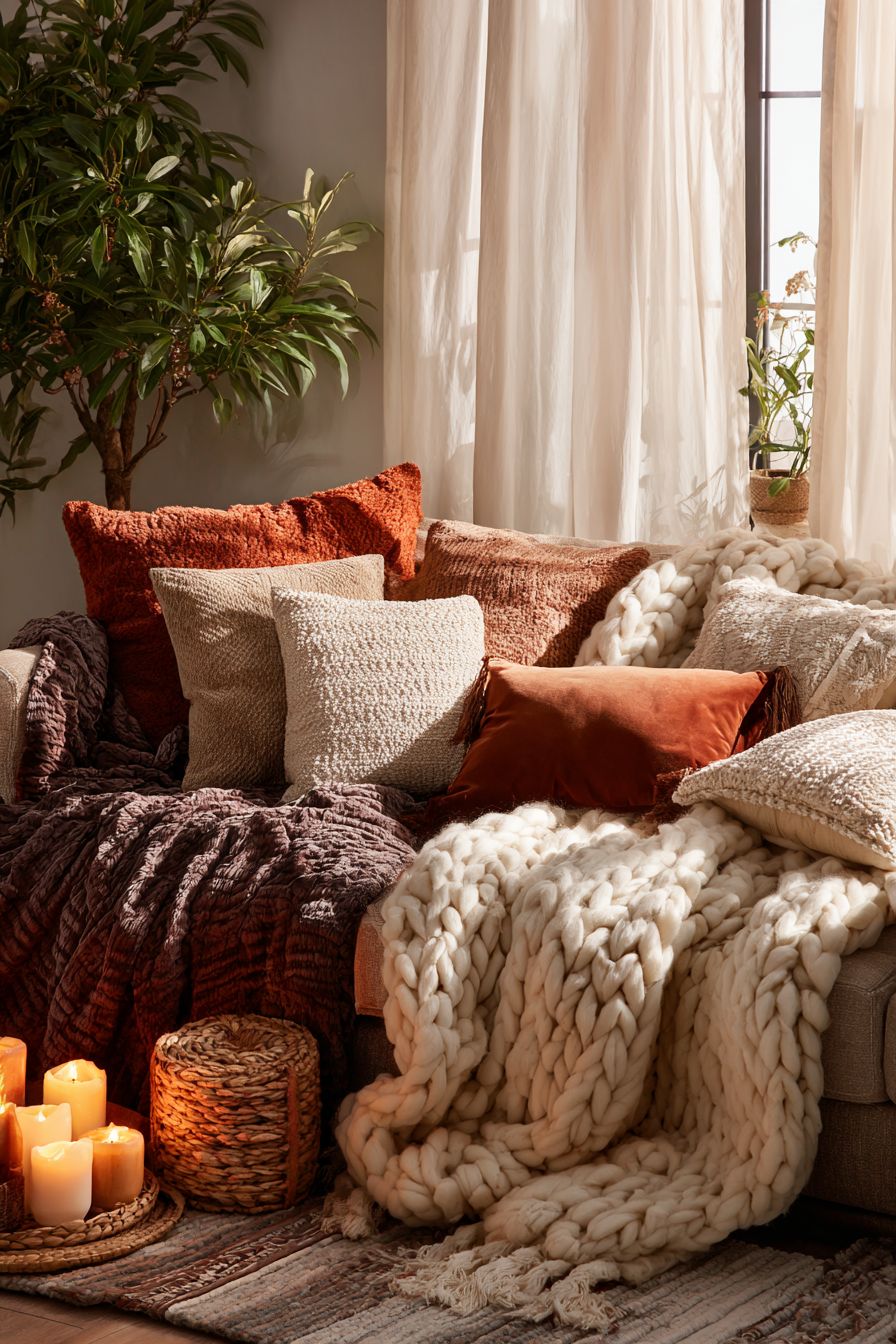 20 Inspiring Ideas for a Cozy Hygge Living Room - modernvibehome.com