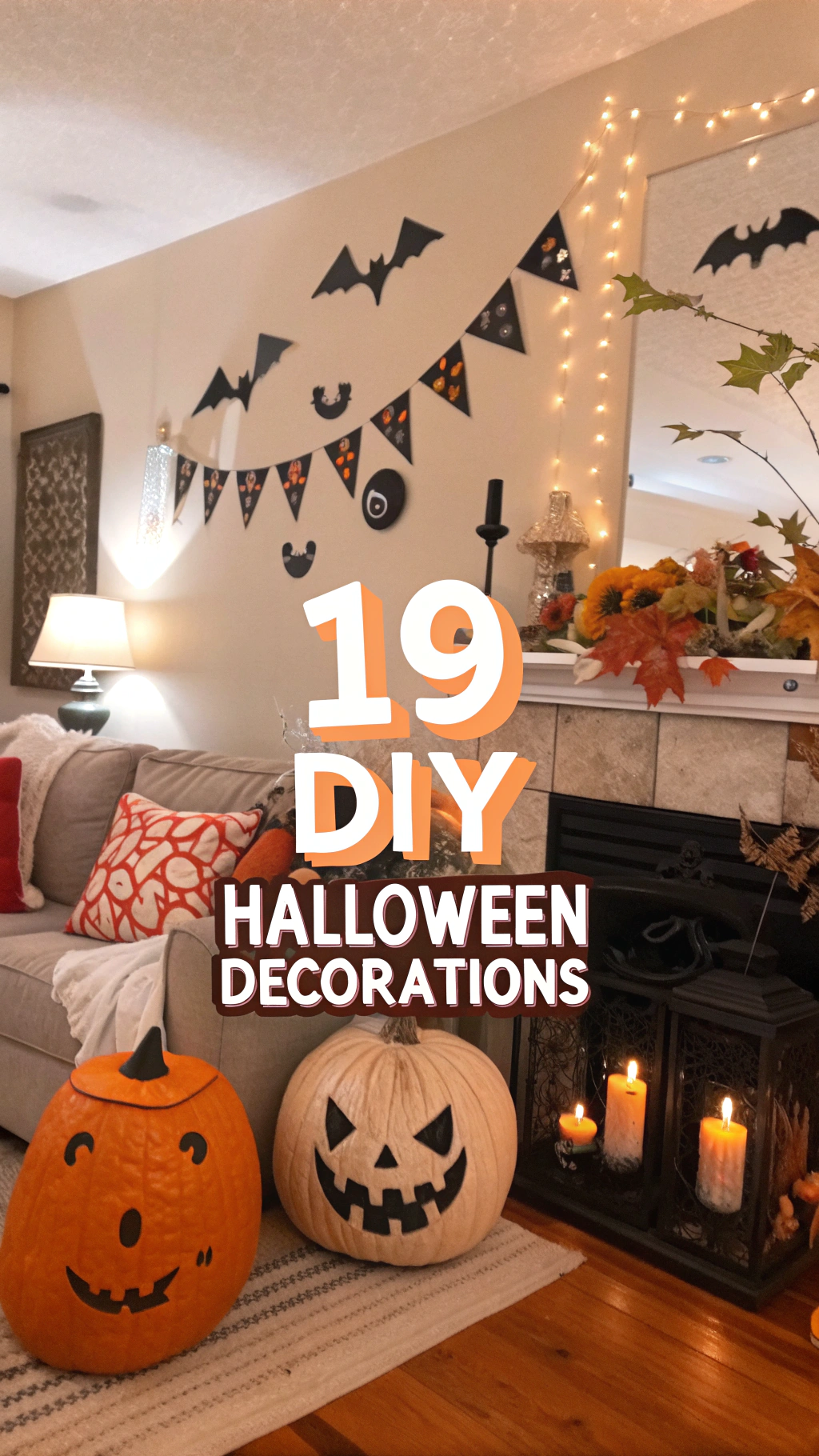 19 DIY Halloween Decorations - modernvibehome.com