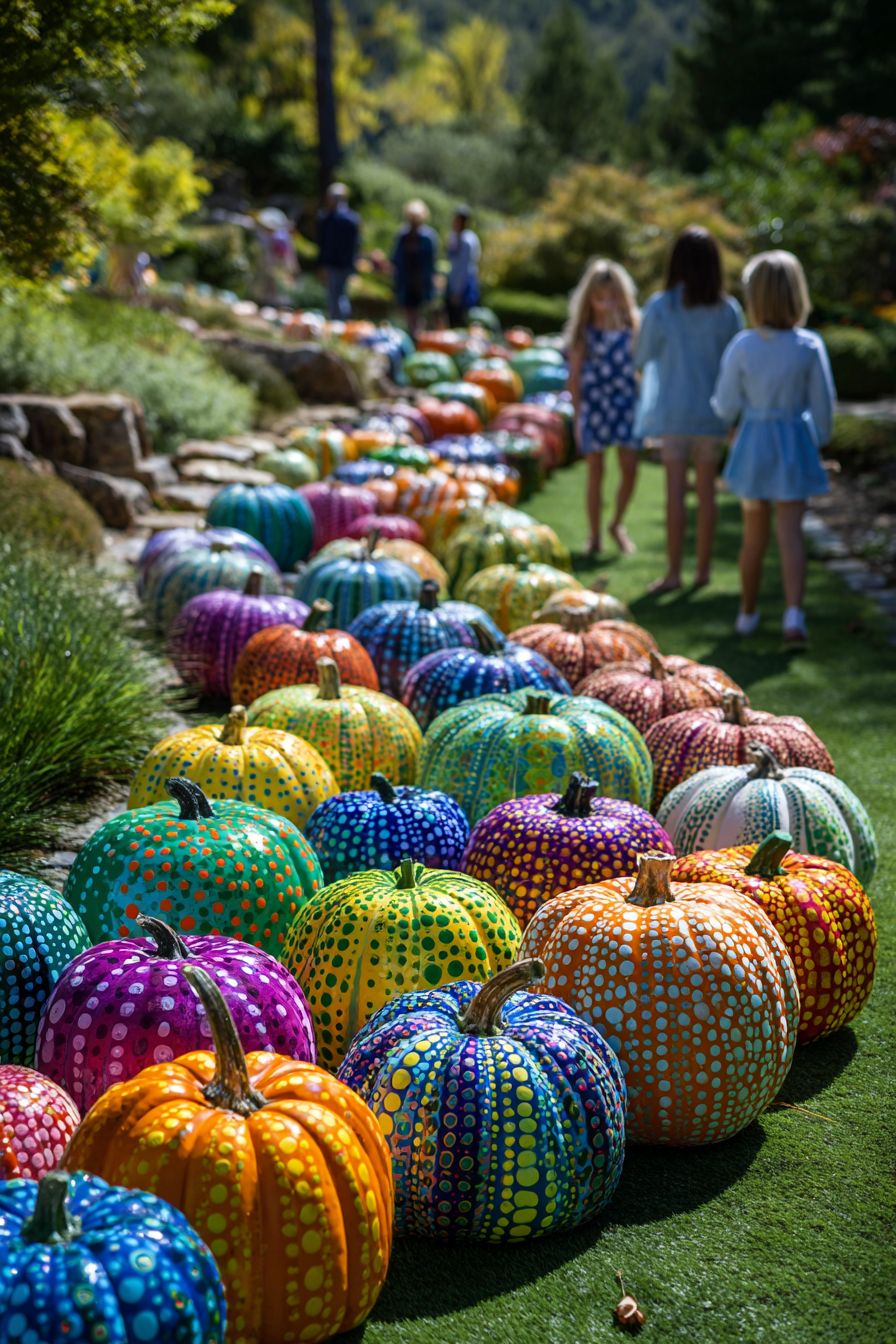 20 Creative No Carve Painted Pumpkin Ideas for Kids - modernvibehome.com